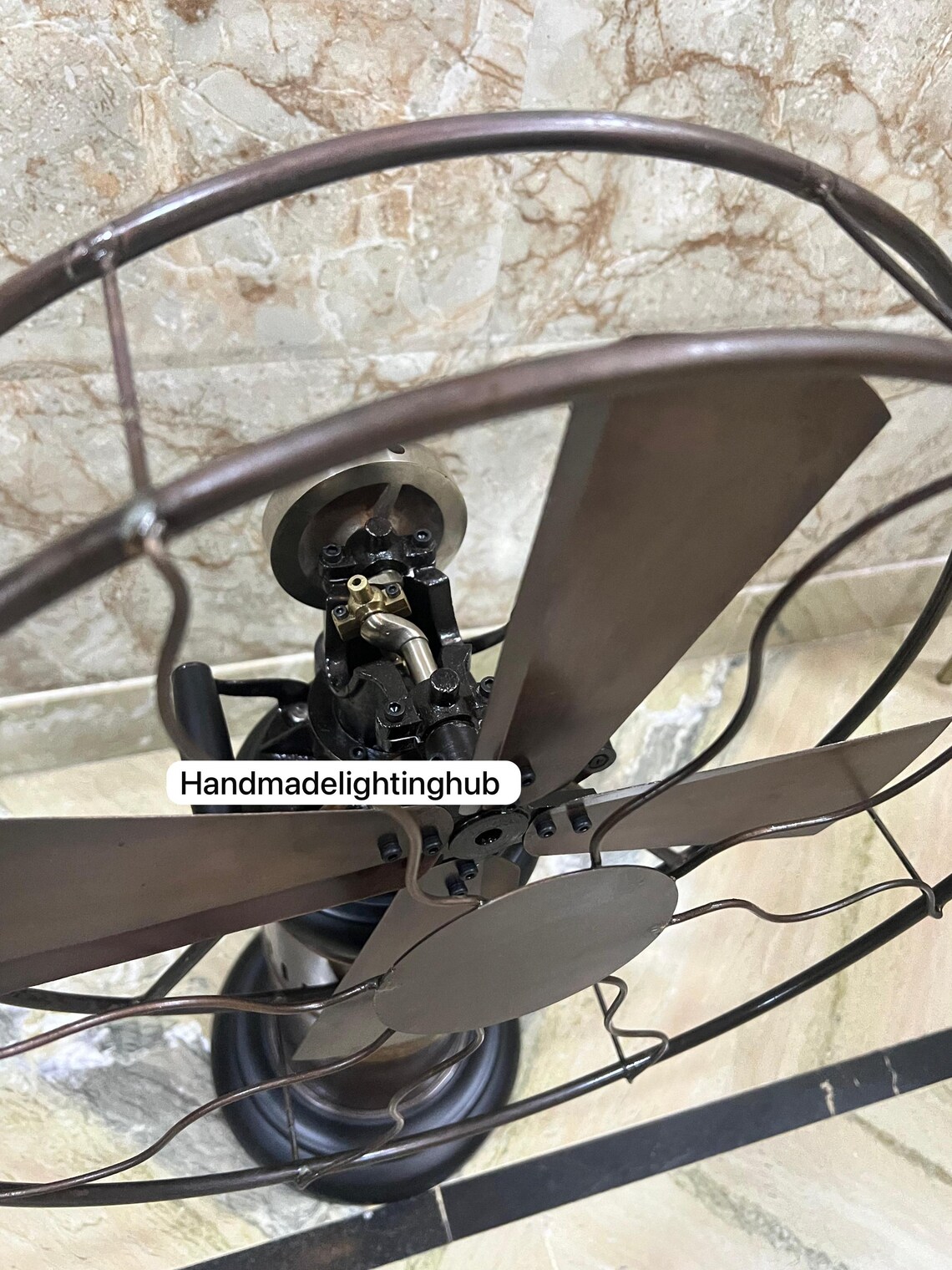 Kerosene Oil Steam Fan | Working Collectible Stirling Engine Steampunk ...