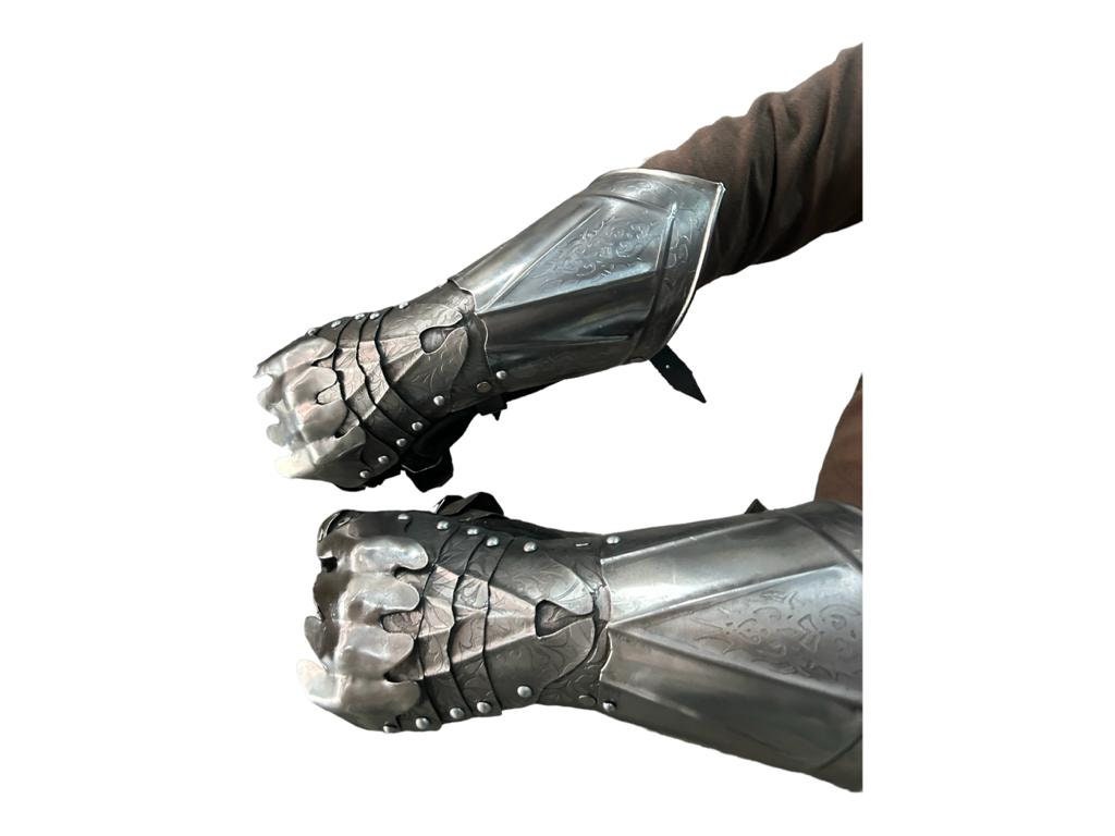 Medieval Steel Armor Gloves Nazgul Steel Gauntlets - Lord Of The Rings ...