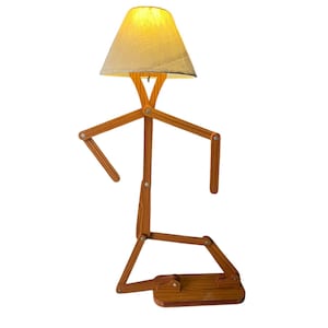 Human-shaped Floor Lamp Design Sculptural Floor Lamp for Bedroom Lamp ...