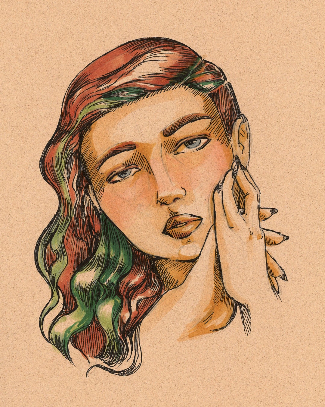 Esme: Art Print - Etsy