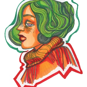 Margot: Art Print - Etsy