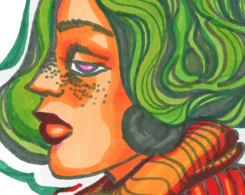 Margot: Art Print - Etsy