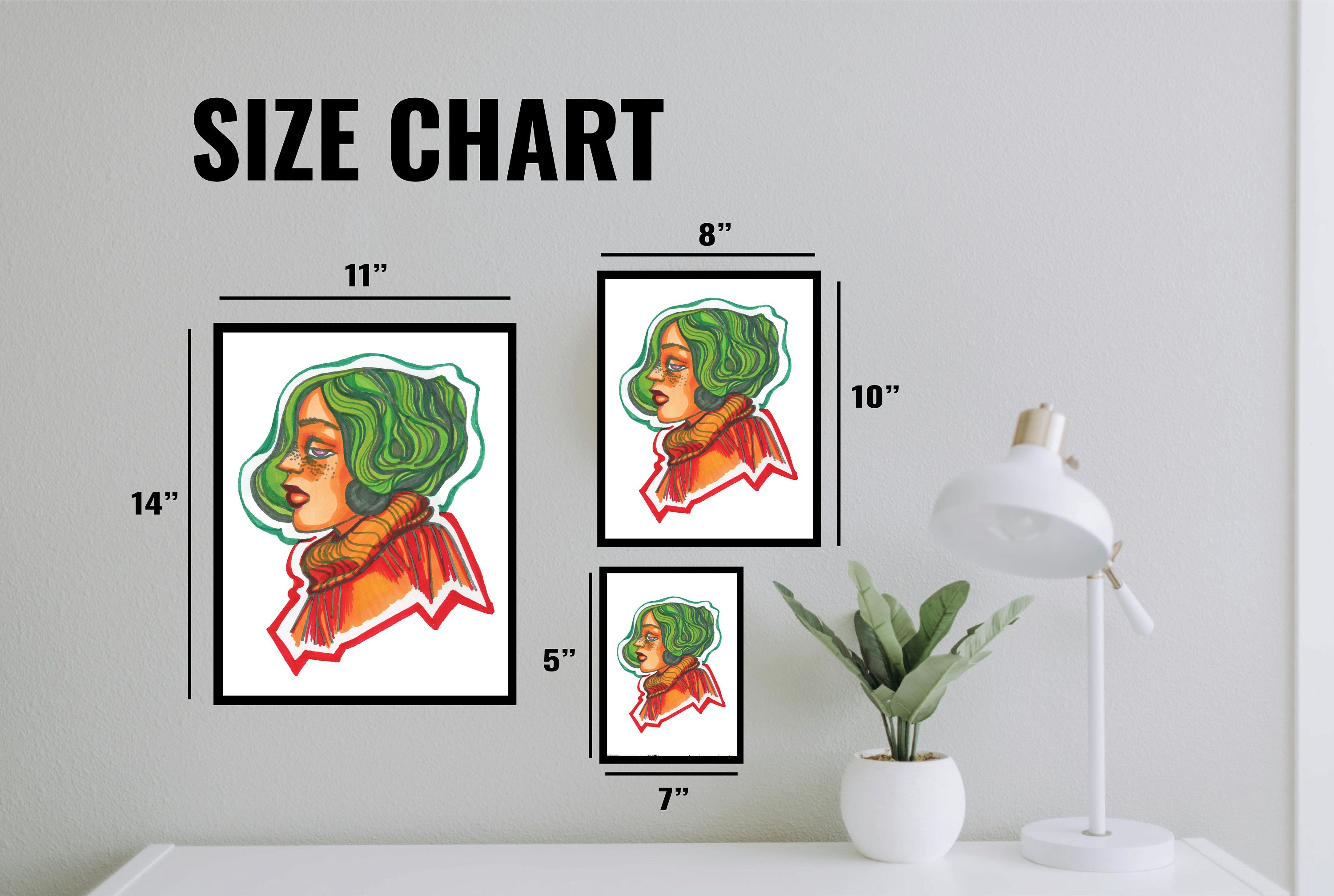 Margot: Art Print - Etsy