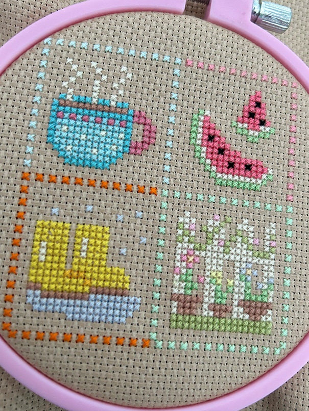 Seasonal Samplers Cross Stitch Pattern PDF Pack - Etsy