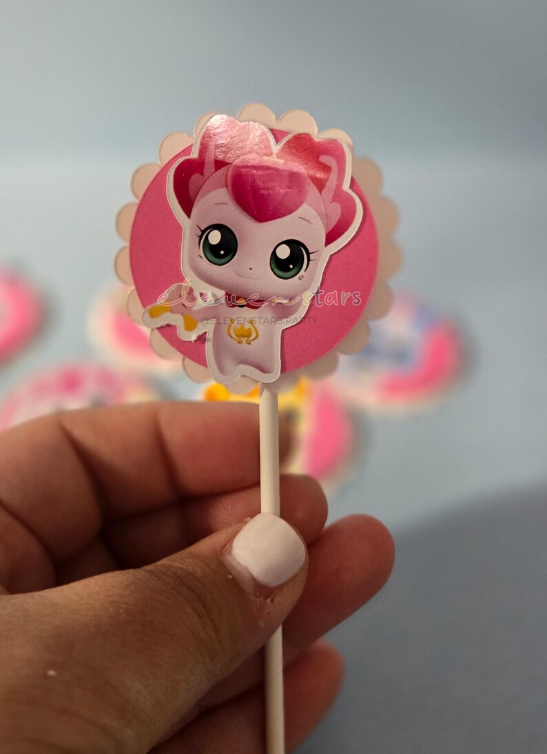 Teenieping Inspired Cake Topper, Children Birthday Decoration, Birthday ...