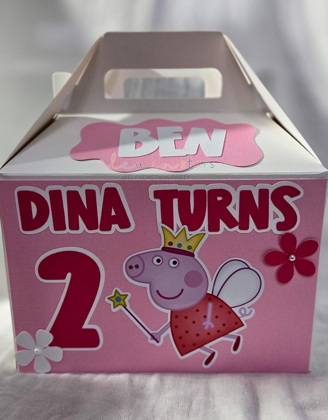 Piggy Favor Box, Gable Box, Birthday Party Favor - Etsy