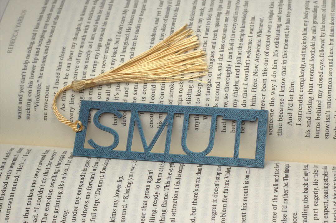 SMUT Bookmark 3D Printed - Etsy
