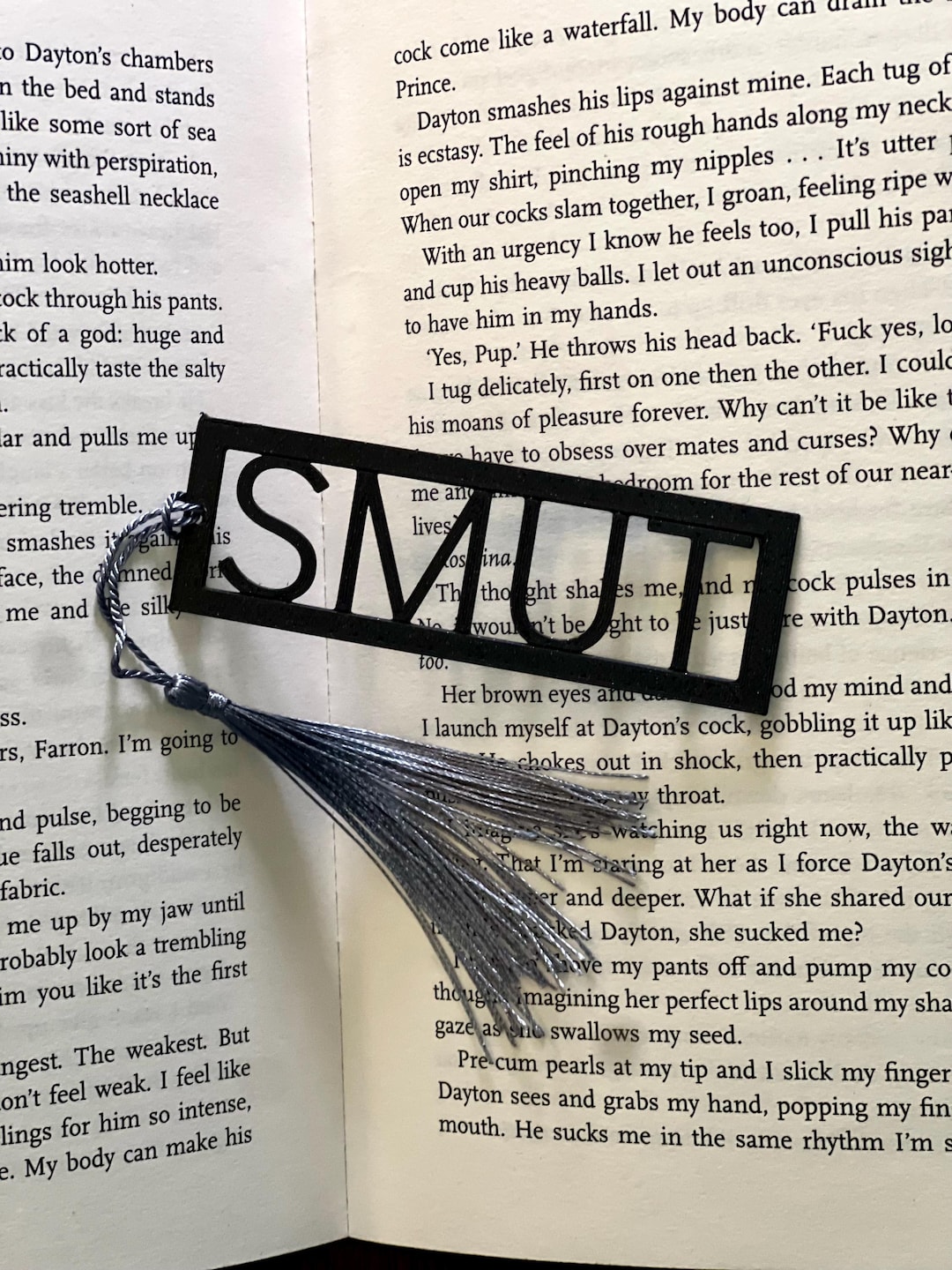 SMUT Bookmark | 3D Printed - Etsy