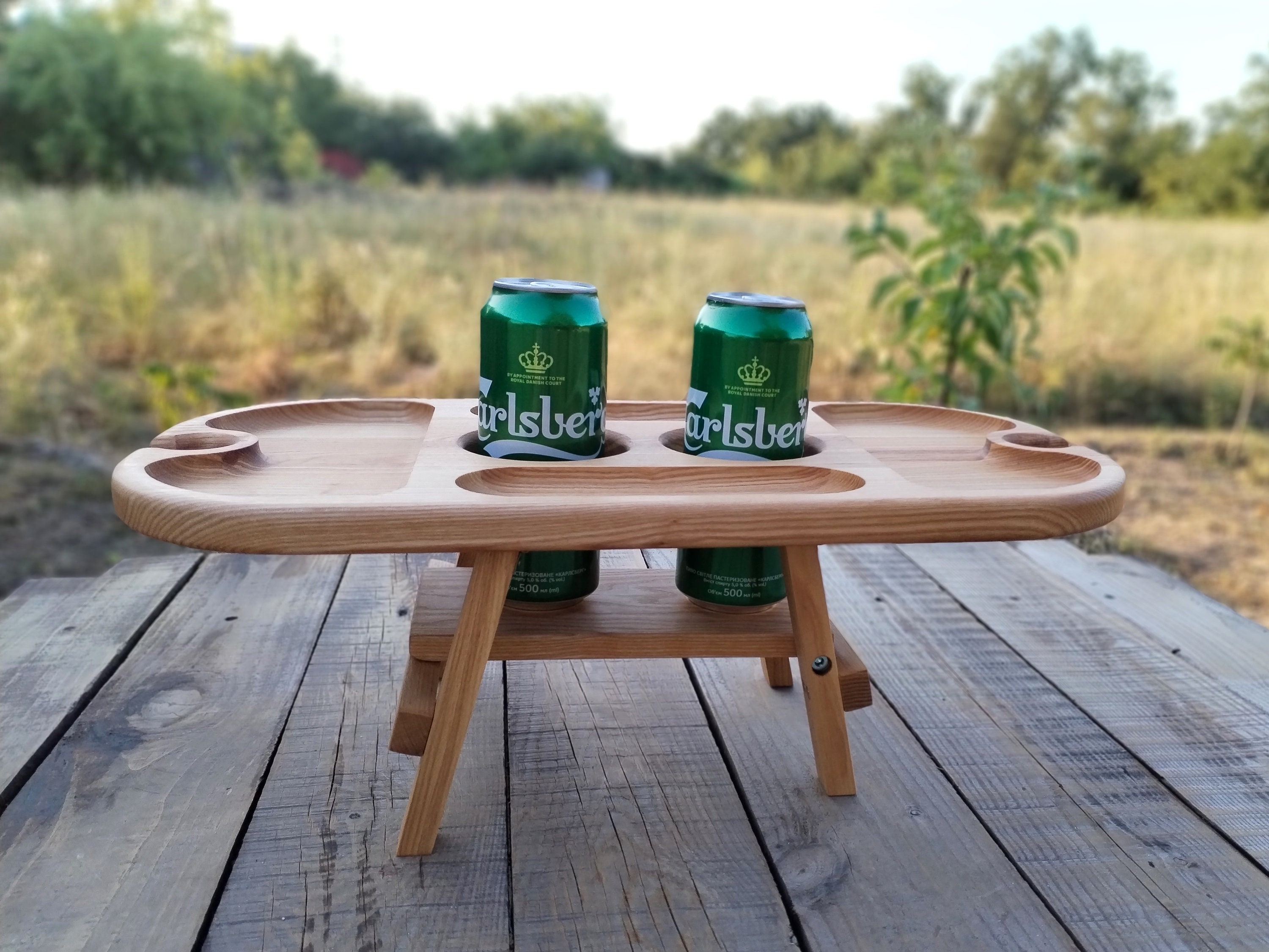 Portable Beer and Wine Table for Beach and Backyard Parties - Etsy