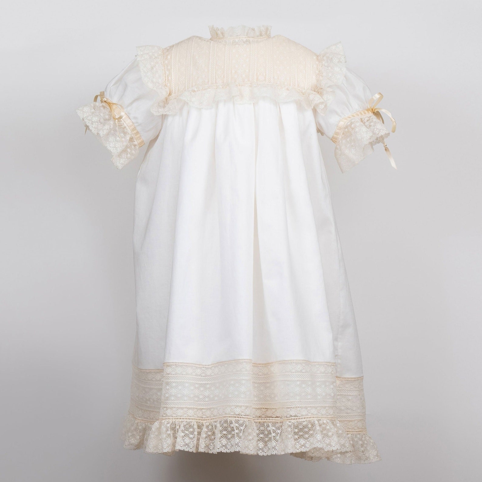 Heirloom Little Girl's Ruffled Yoke Dress - Etsy