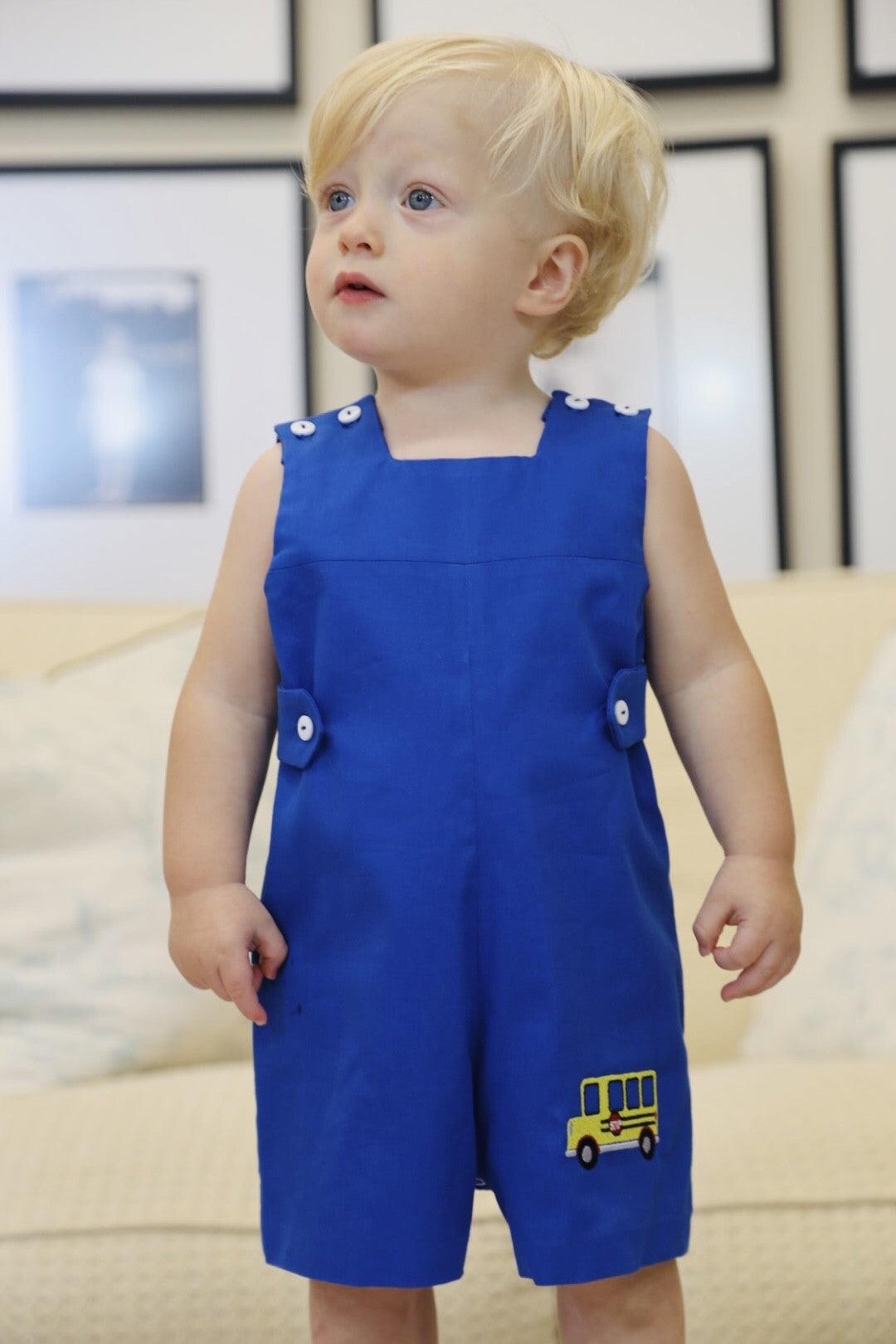 The Alec Jon Jon With Bus Applique - Etsy