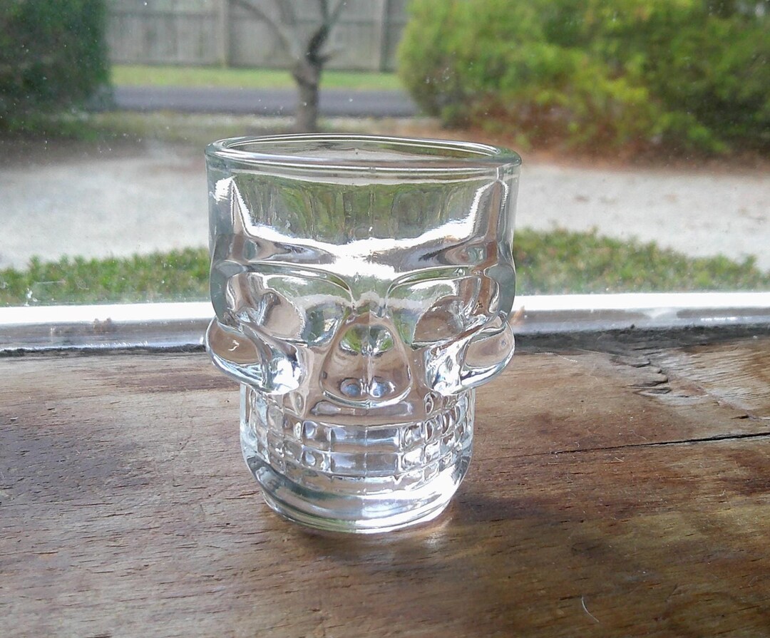 Crystal Head Vodka Skeleton Skull Jigger Shot Glass 2 Oz. Halloween - Etsy