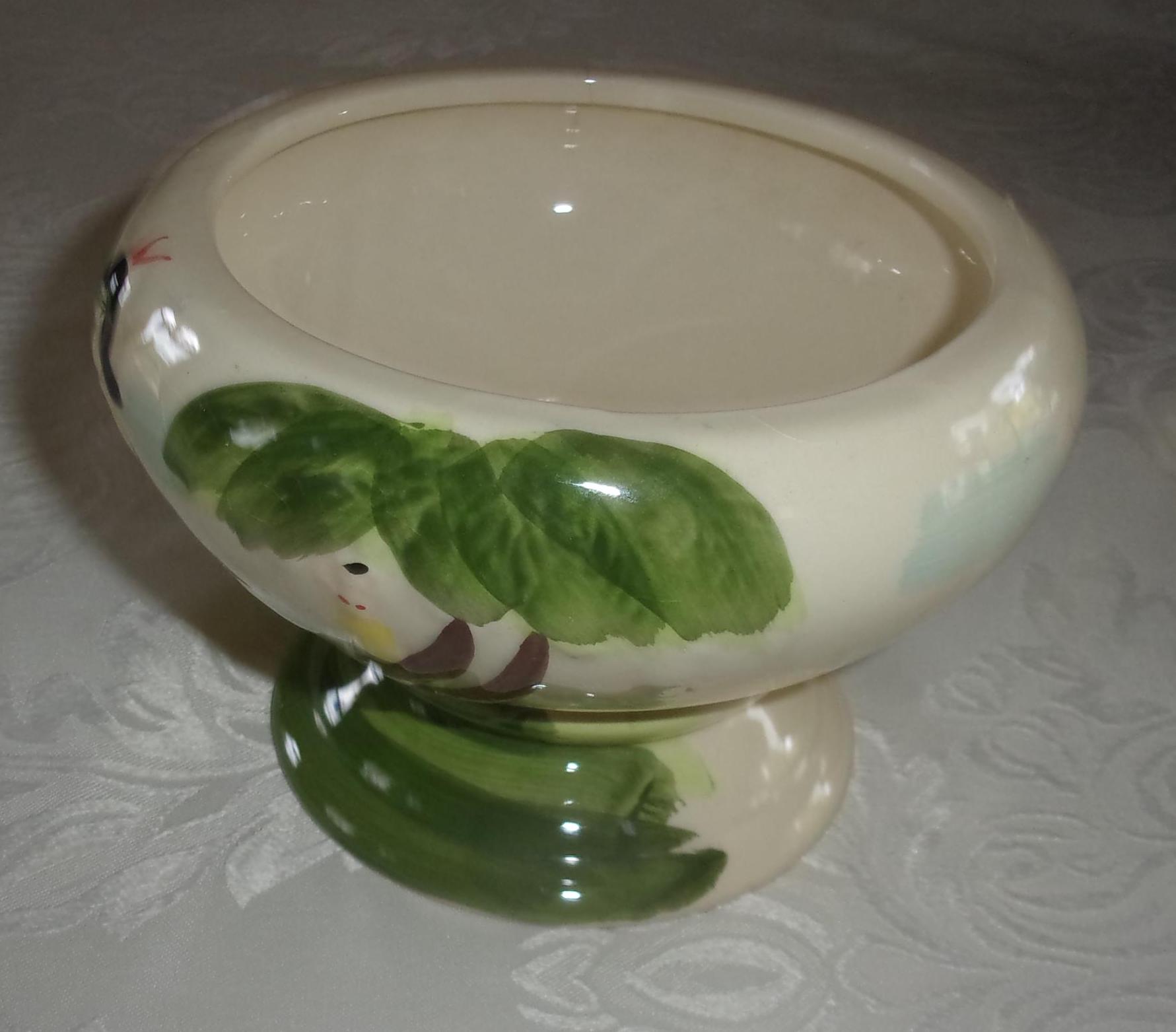 Vintage Tiki Scorpion Bowl Hula Girls Palm Trees Ceramic Small 5 X 4 - Etsy
