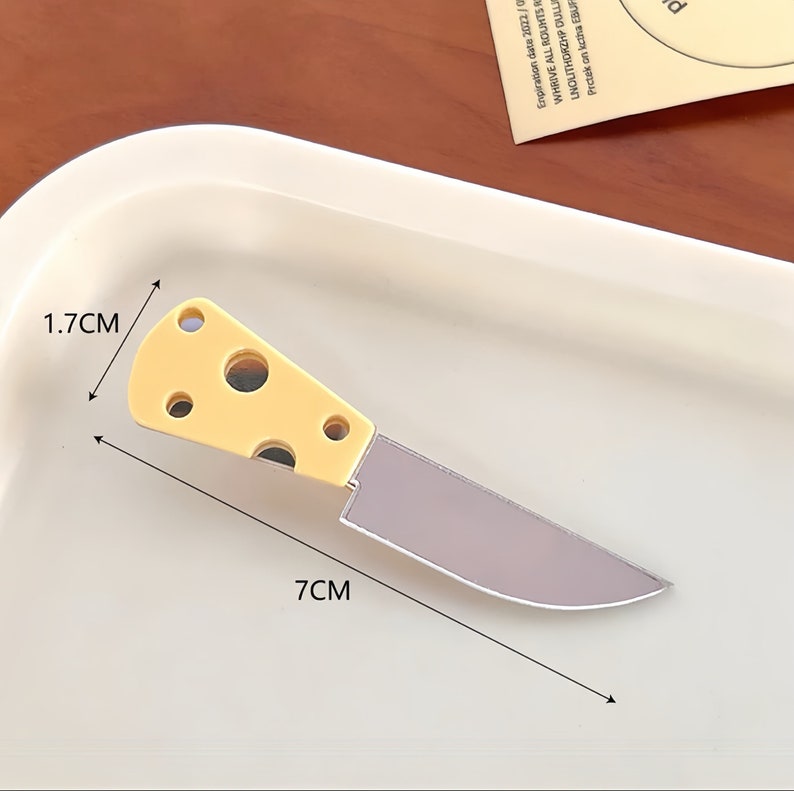 4 Cheese Cutlery Hair Clips, Kawaii Hair Accessory, Food Hair Clips ...