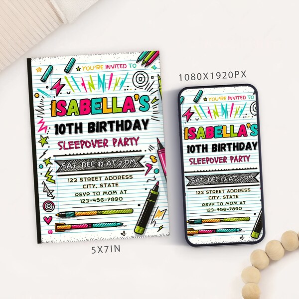 Girls Sleepover - Etsy