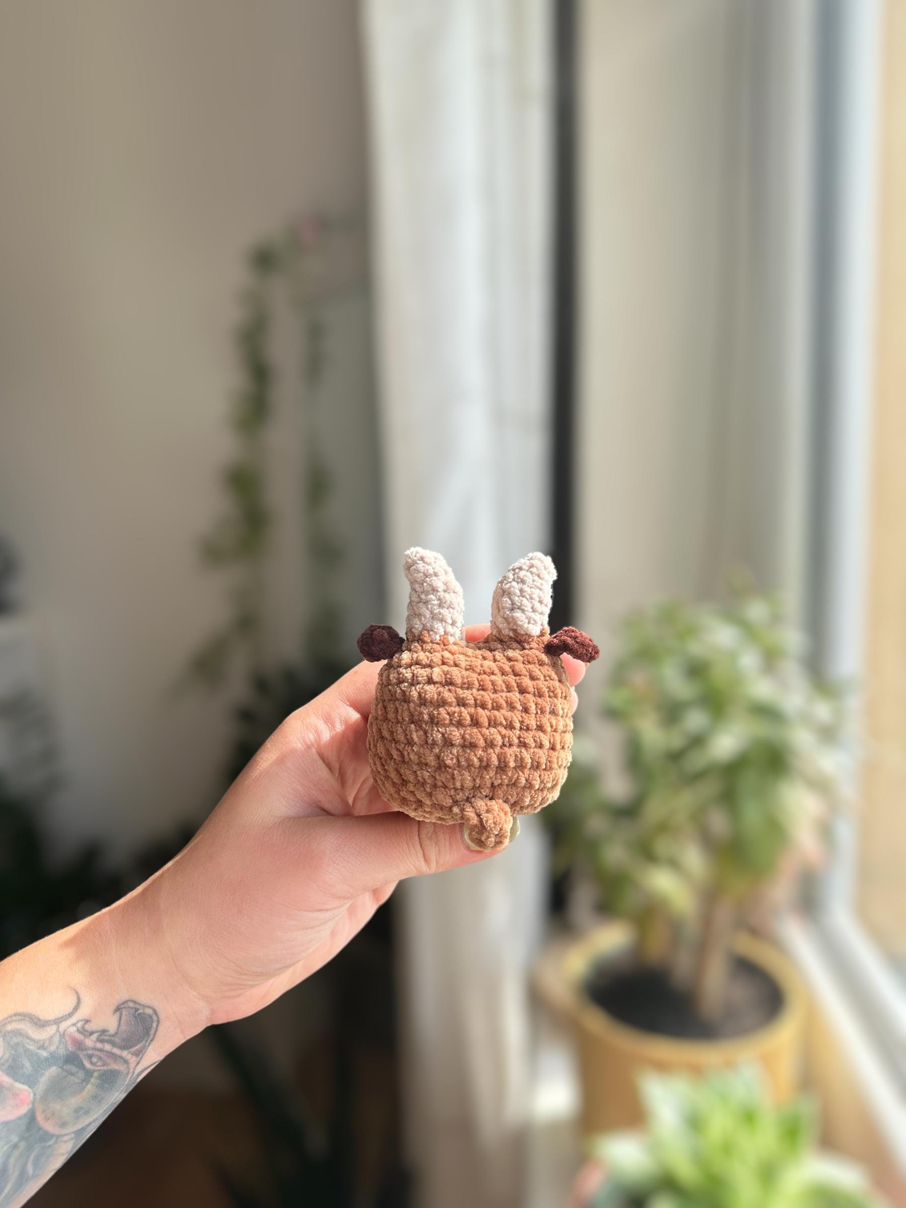 No Sew Chubby Ibex Crochet Pattern - Etsy UK