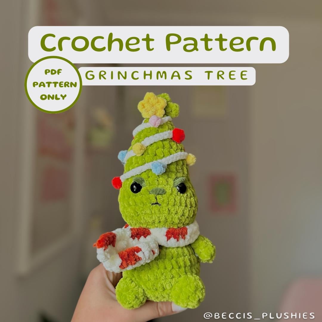 Grinchmas Tree Crochet Pattern | Christmas Crochet Pattern - Etsy