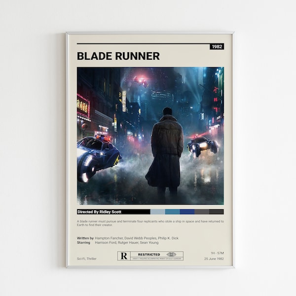 Blade Runner 1982 Poster - Etsy