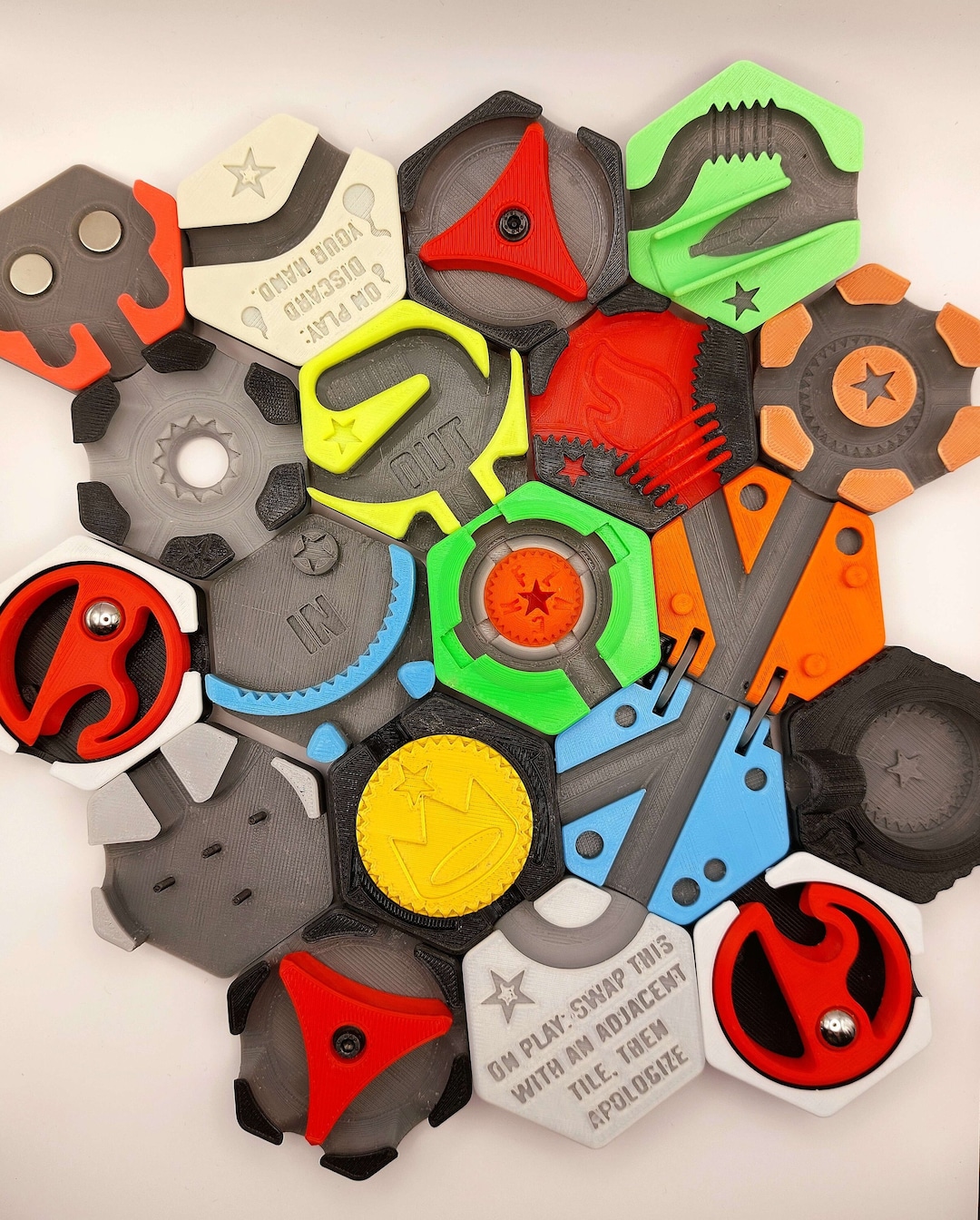 Hextraction – Special Tiles (full Set, Pick Your Color!) (10mm) - Etsy