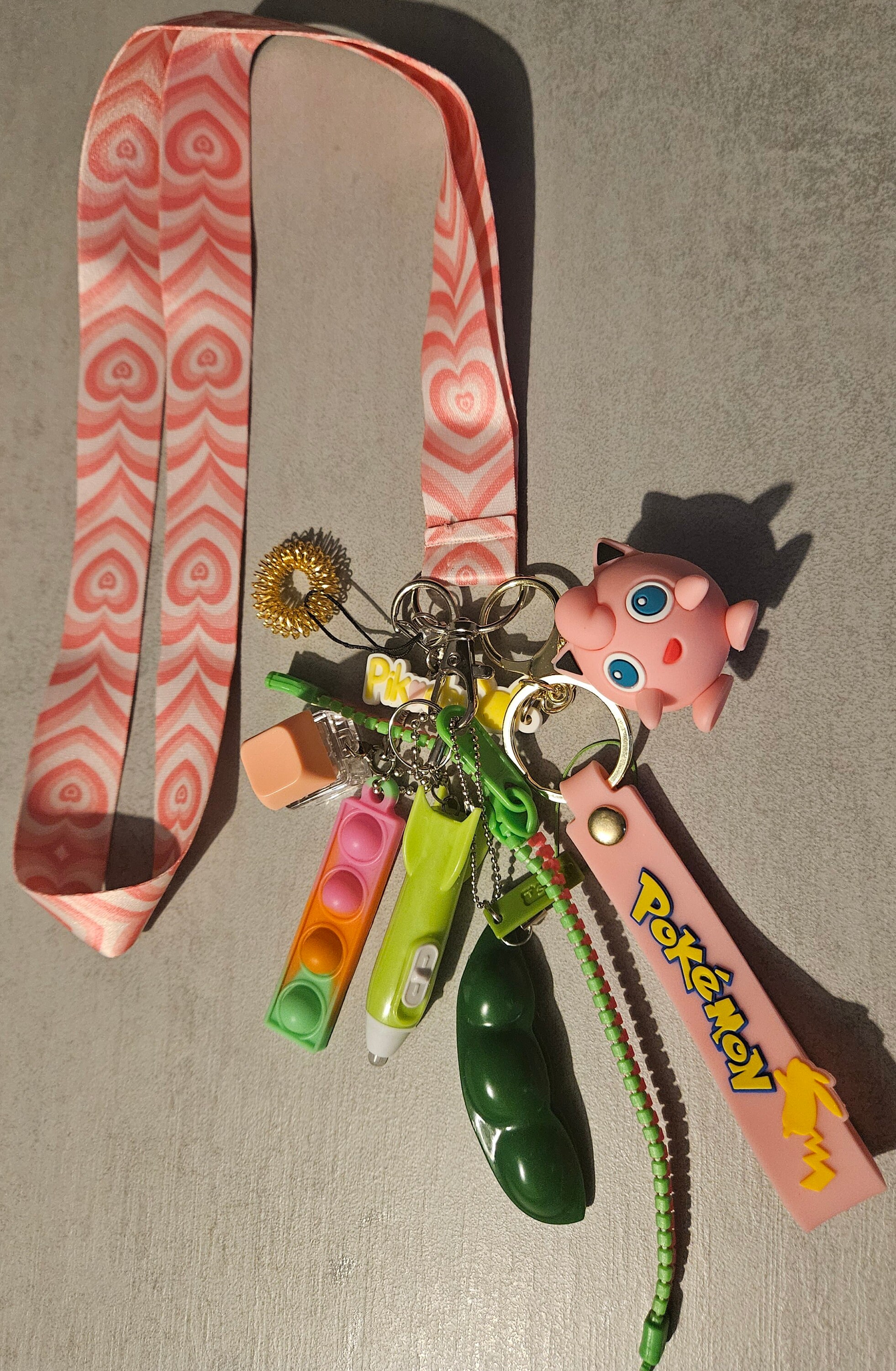 Pokemon Fidget Toys, Fidget Toy Lanyard, Sensory Toys. Multiple Colours ...