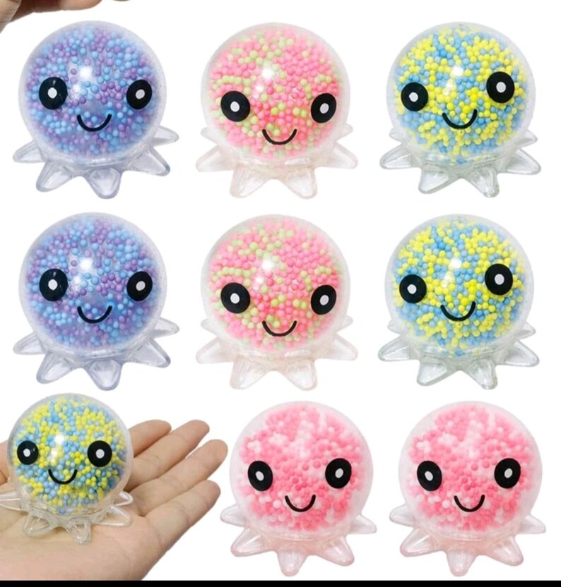 Soft Fidget Toys, Fidget Toy Box, Sensory Toys. Soft & Squishy ...