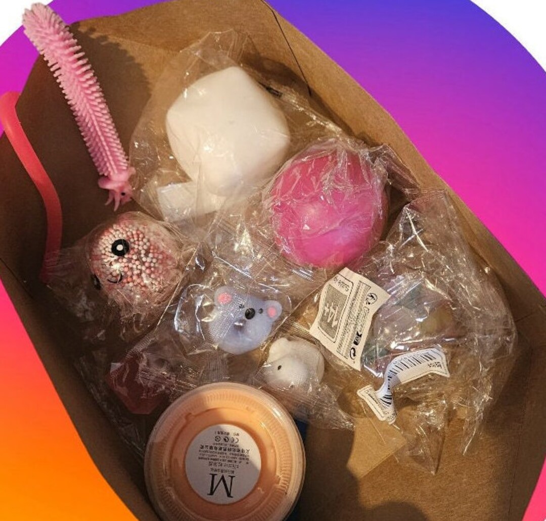 Soft Fidget Toys, Fidget Toy Box, Sensory Toys. Soft & Squishy ...