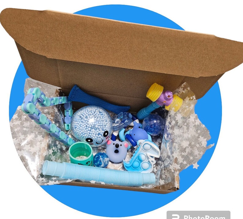 Fidget Toys Fidget Toy Box Sensory Toys. Choose Your Colour - Etsy Canada
