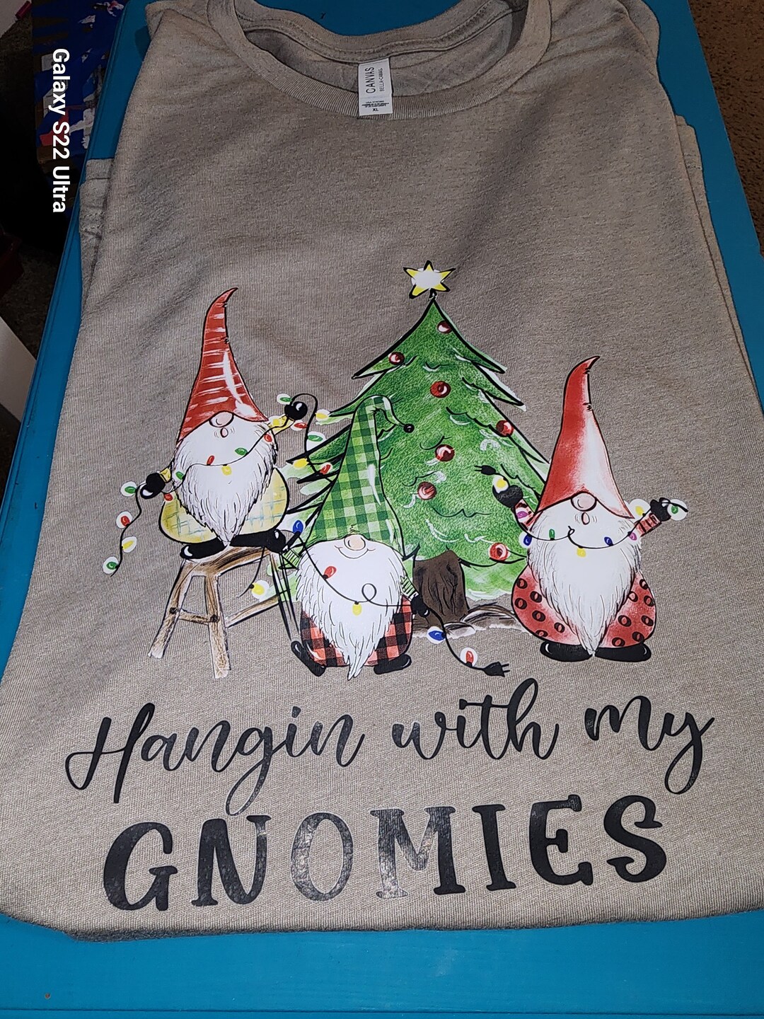 Hanging With My Gnomies Christmas Shirt Size XL - Etsy