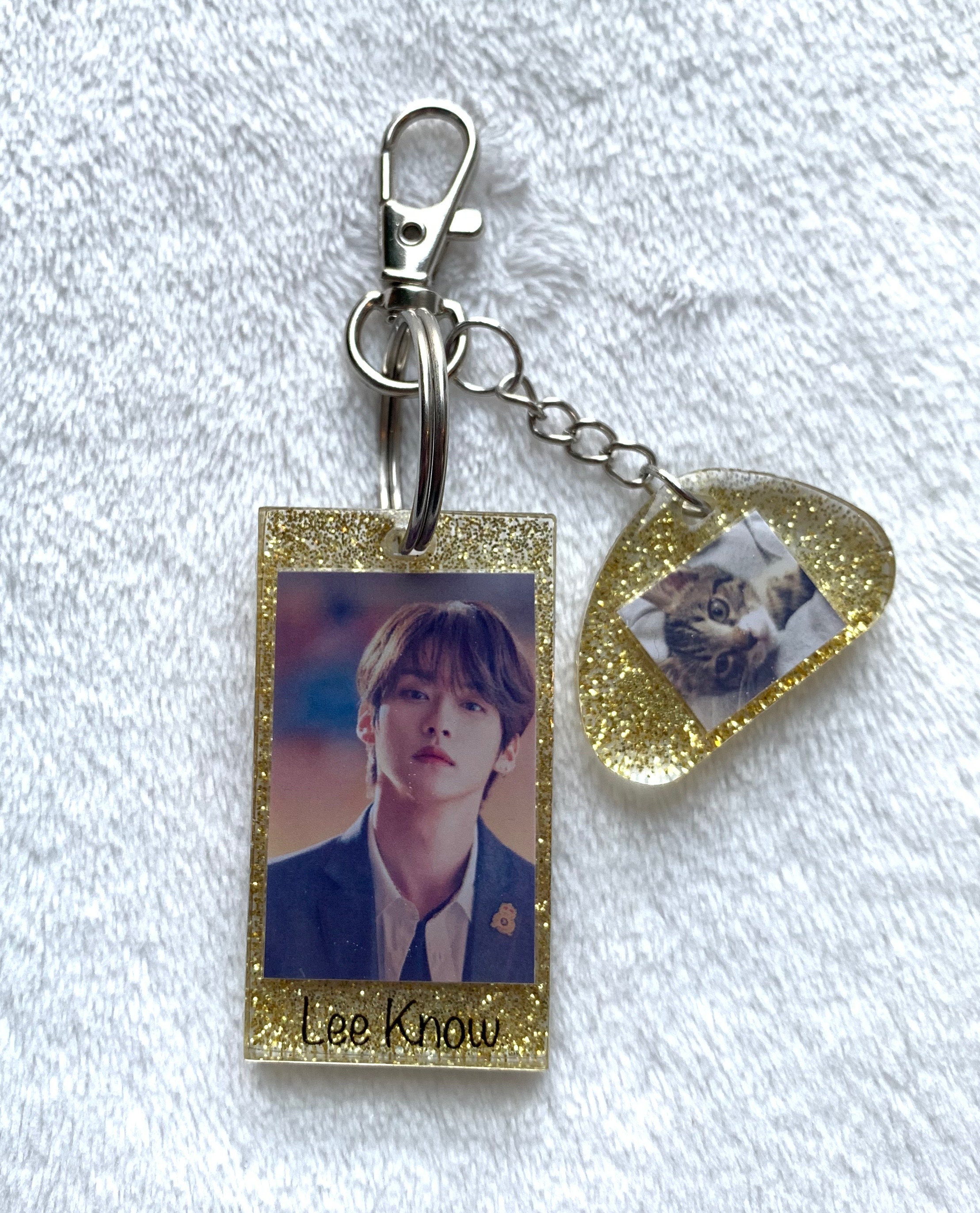 Keychain:stray Kids With Their Pet Keychain of Your Bias and Pet Soonie ...