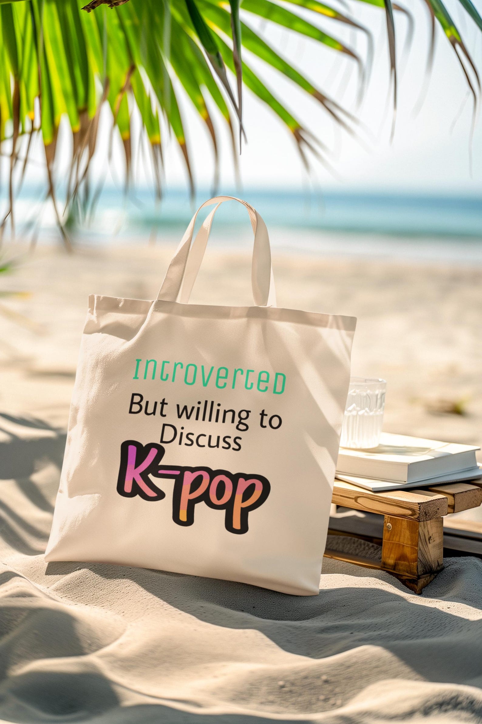 Kpop Tote Bag, Kpop Merch, Introvert Kpop, K-pop - Etsy