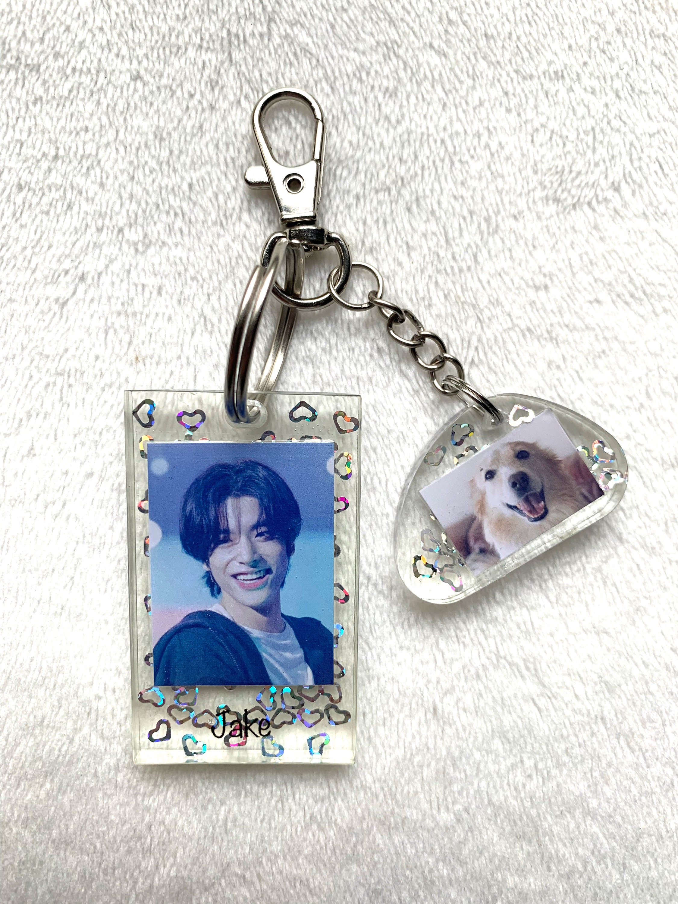 Keychain:stray Kids With Their Pet Keychain of Your Bias and Pet Soonie ...