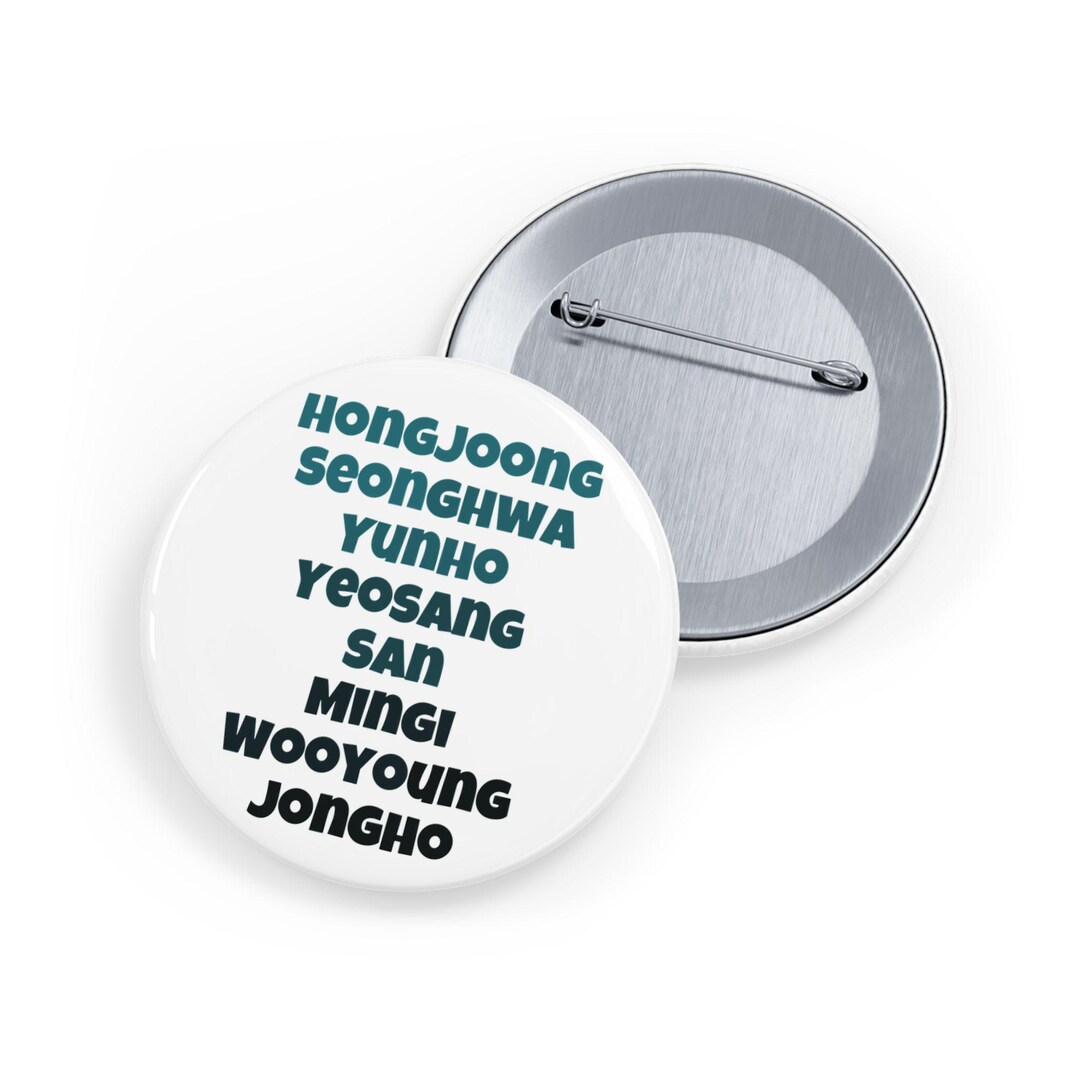 Kpop Button – Ateez Inspired - Etsy