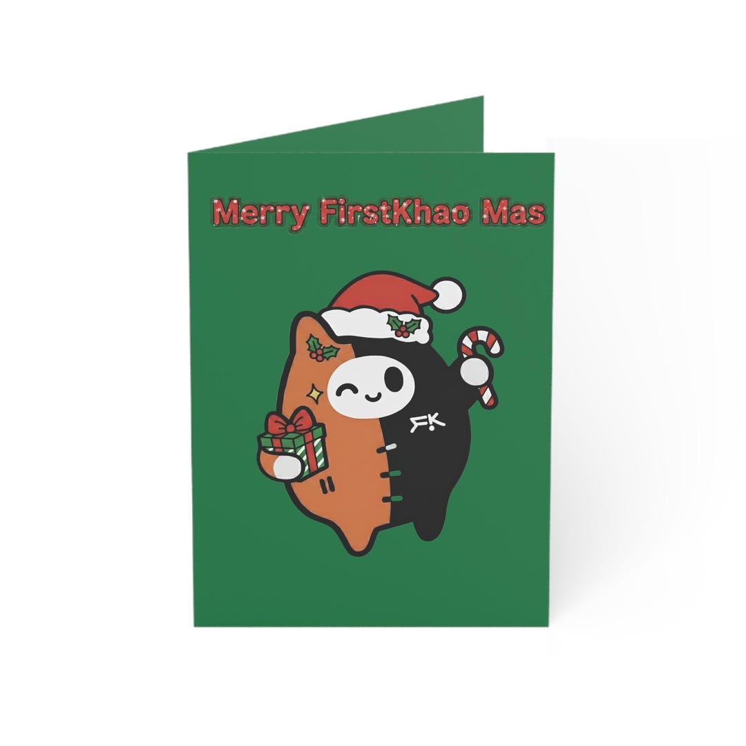Firstkhao Christmas Card, Thai BL, First, Khao, GMMTV, Firstkhaotung ...