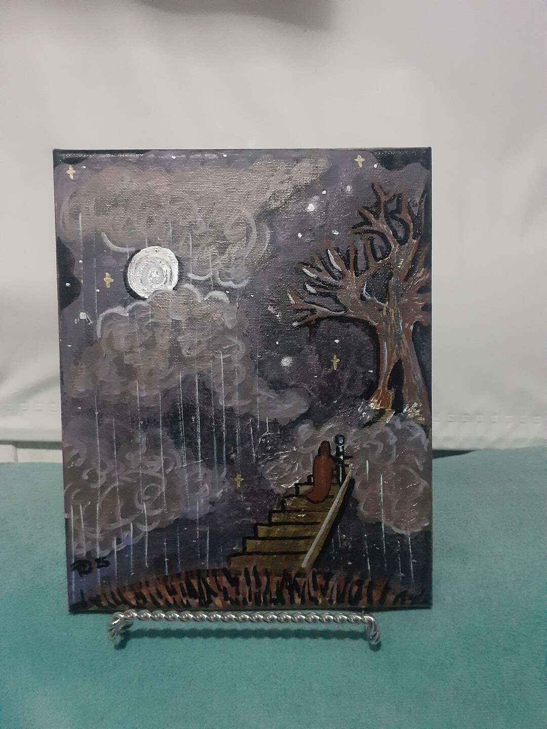 That Tree Though 8x10 Acrylic Canvas Acrylic Painting Decor Wall Art ...