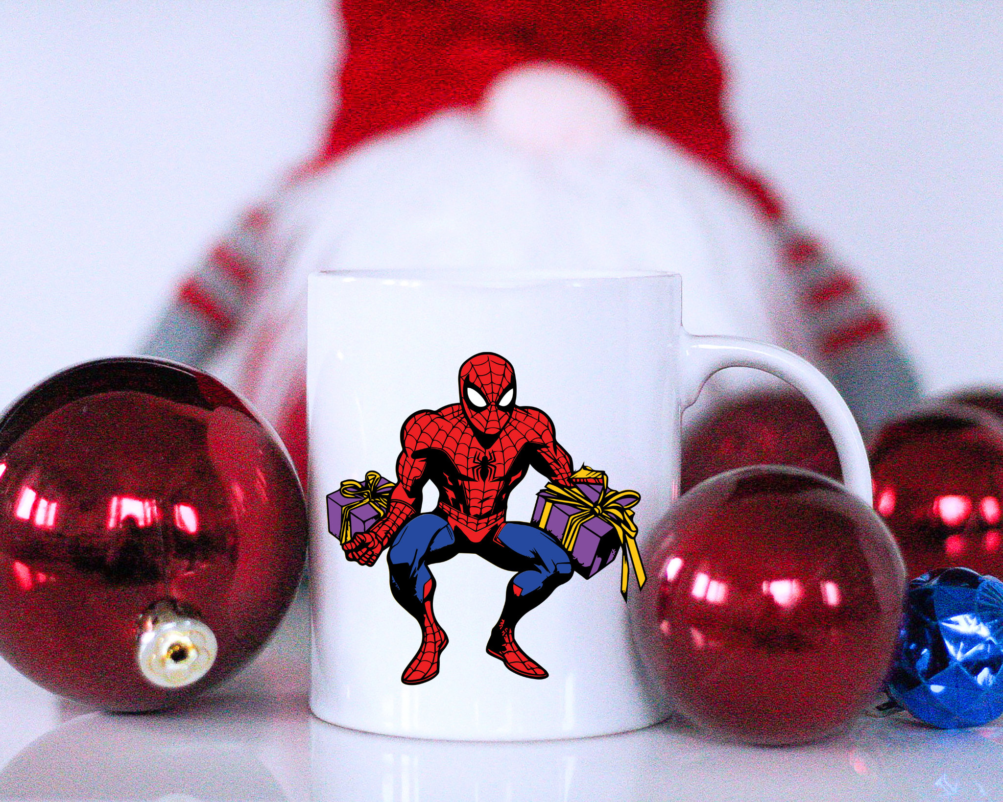Spiderman Christmas SVG , Spiderman SVG, Spiderman PNG, Spiderman ...