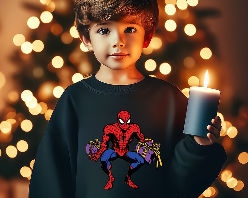 Spiderman Christmas SVG , Spiderman SVG, Spiderman PNG, Spiderman ...