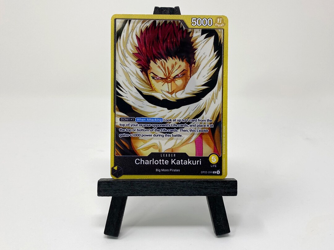 Charlotte Katakuri Leader Acrylic Card Color Printed 1 Thick Acrylic ...