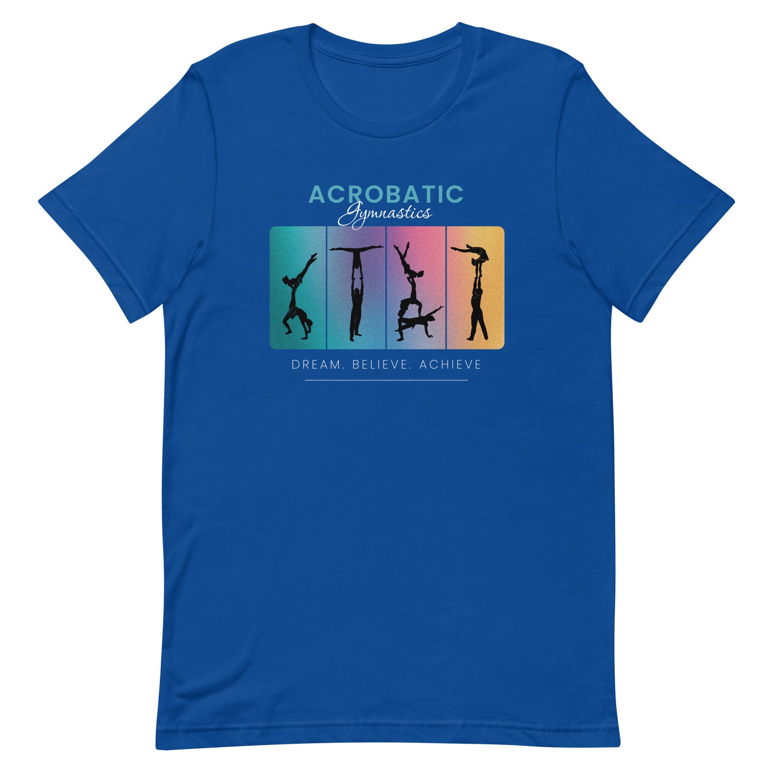 Acro Silhouettes Design – Creative Acrobatic Gymnastics Shirt (adults ...