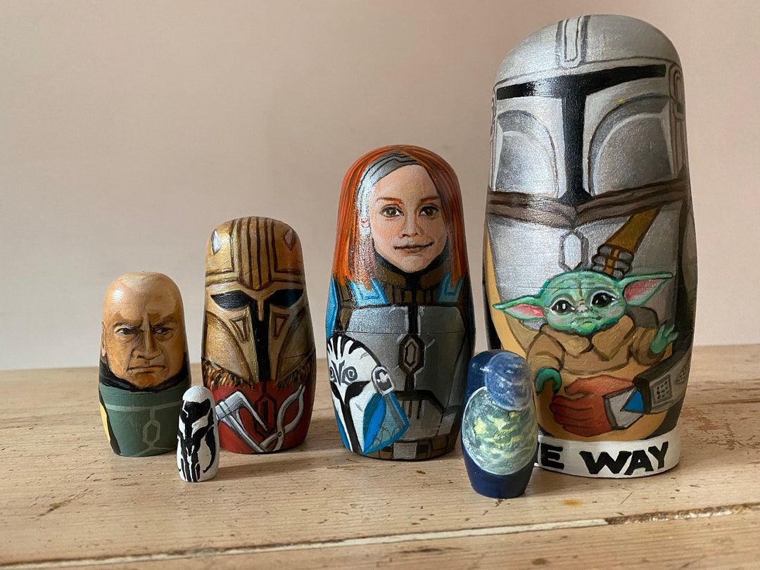 Matrioska - the Mandalorian - This is the Way! - Etsy