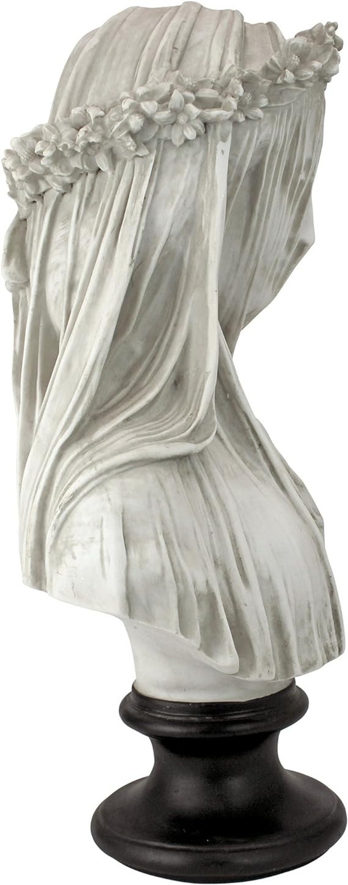 New-sculpture Design Toscano Wide Marble Polyresin Veiled Maiden ...