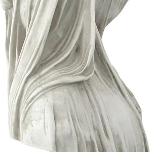 New-sculpture Design Toscano Wide Marble Polyresin Veiled Maiden ...