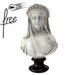 New-sculpture Design Toscano Wide Marble Polyresin Veiled Maiden ...