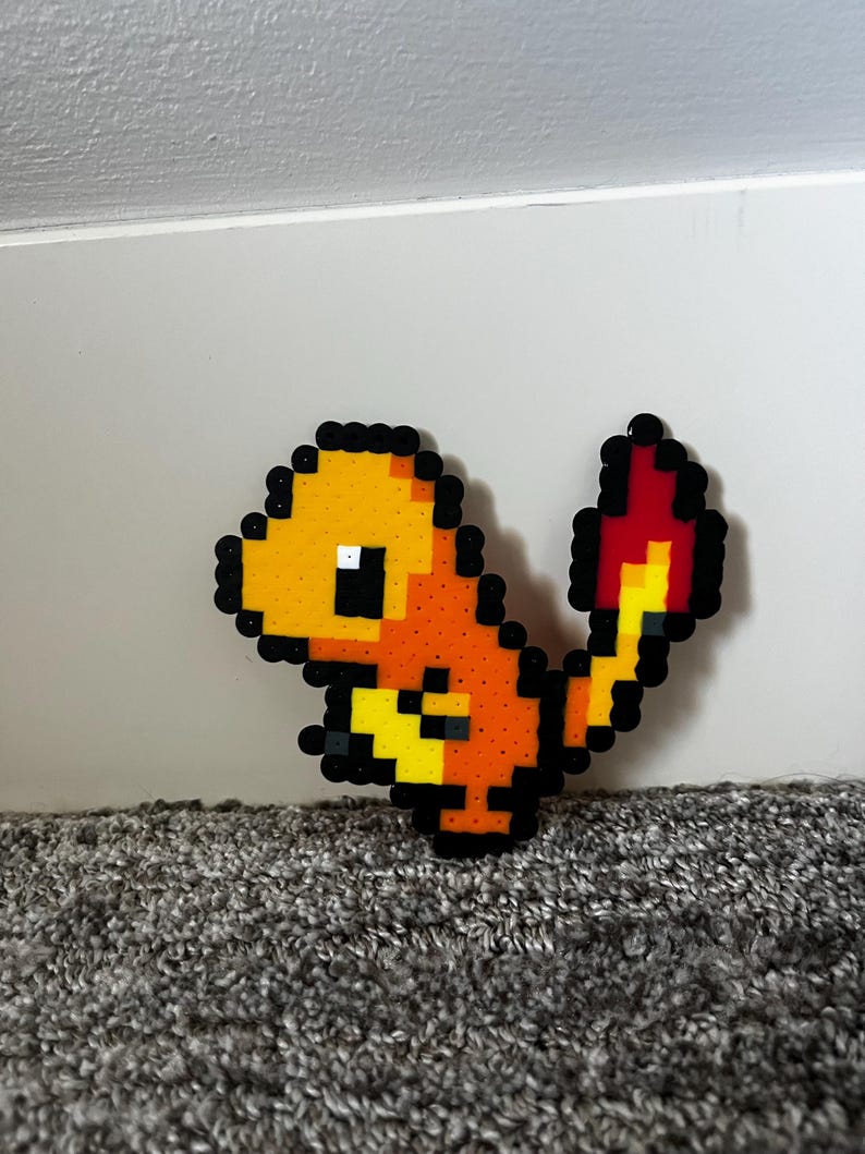Pokémon - Kanto Starter Pokémon Perler Bead Pixel Art - Etsy