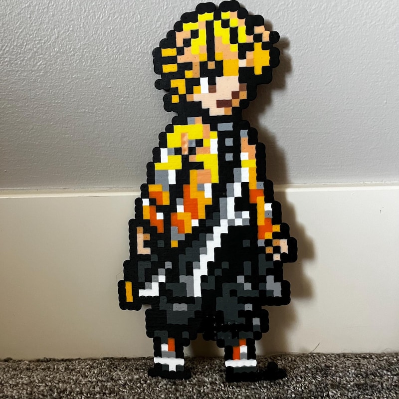 Demon Slayer Perler Beads - Etsy