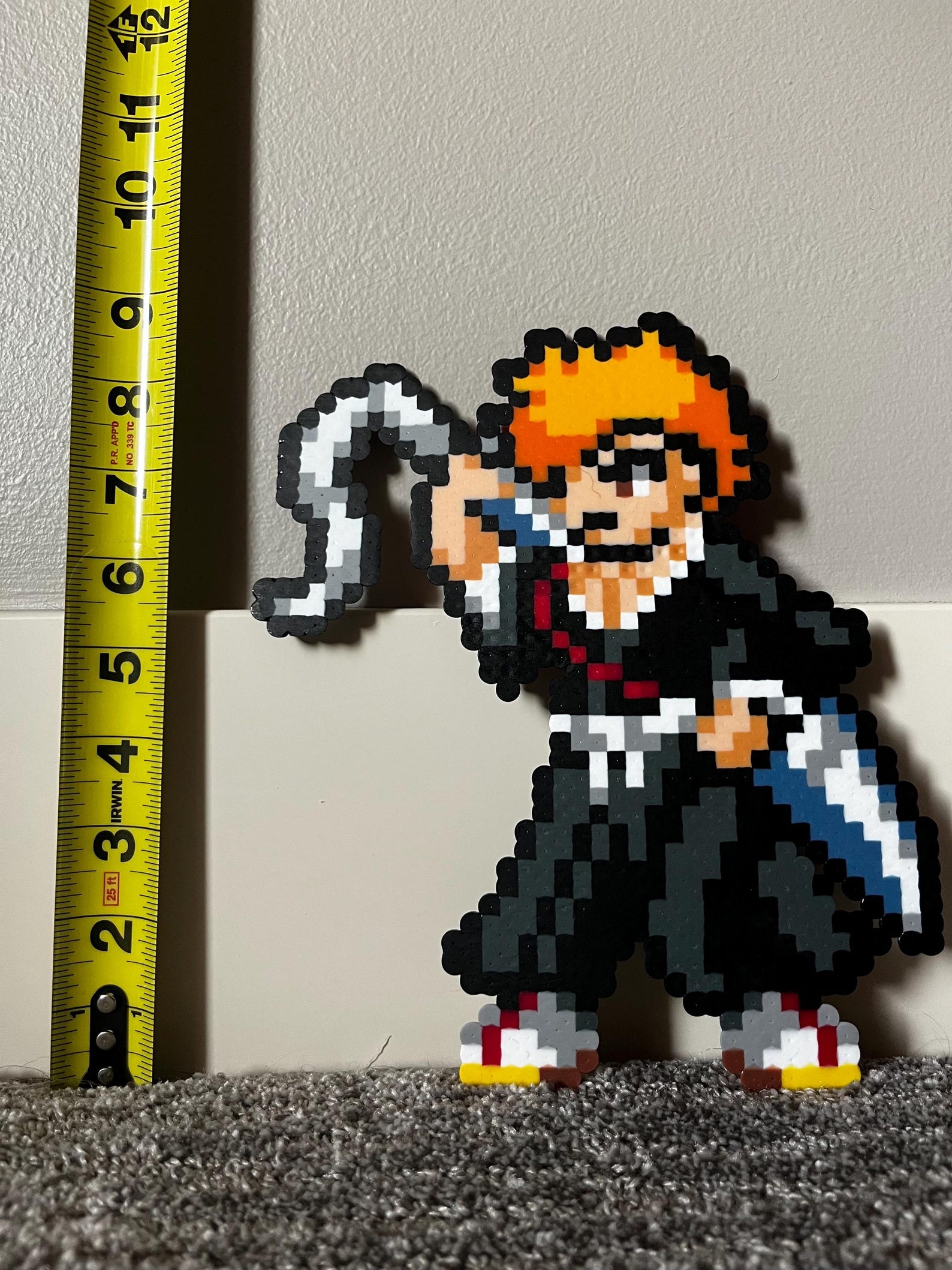 Bleach - Ichigo Perler Bead Pixel Art - Etsy