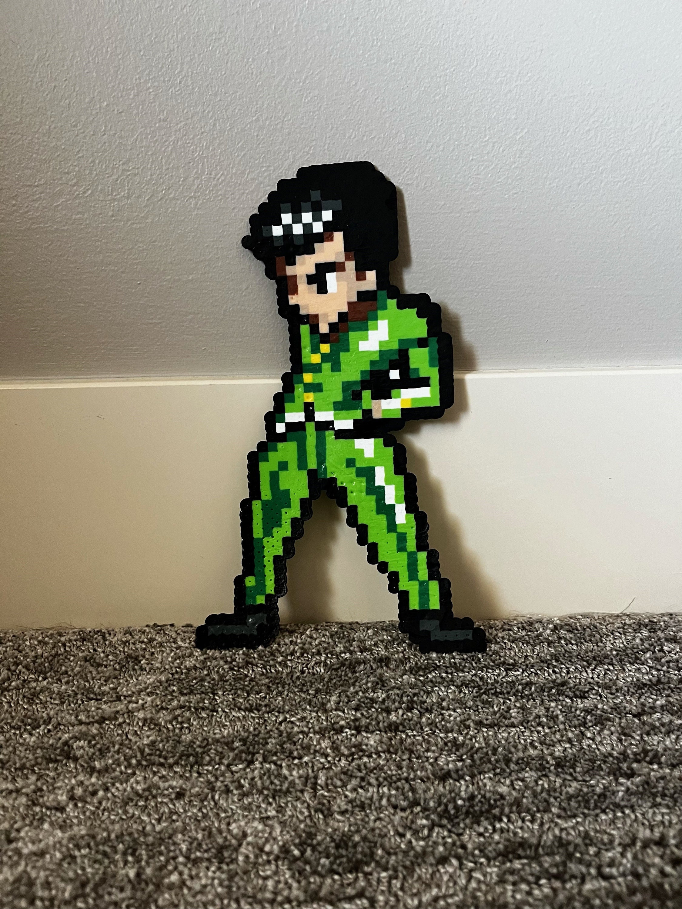 Yu Yu Hakusho - Yusuke Perler Bead Pixel Art - Etsy