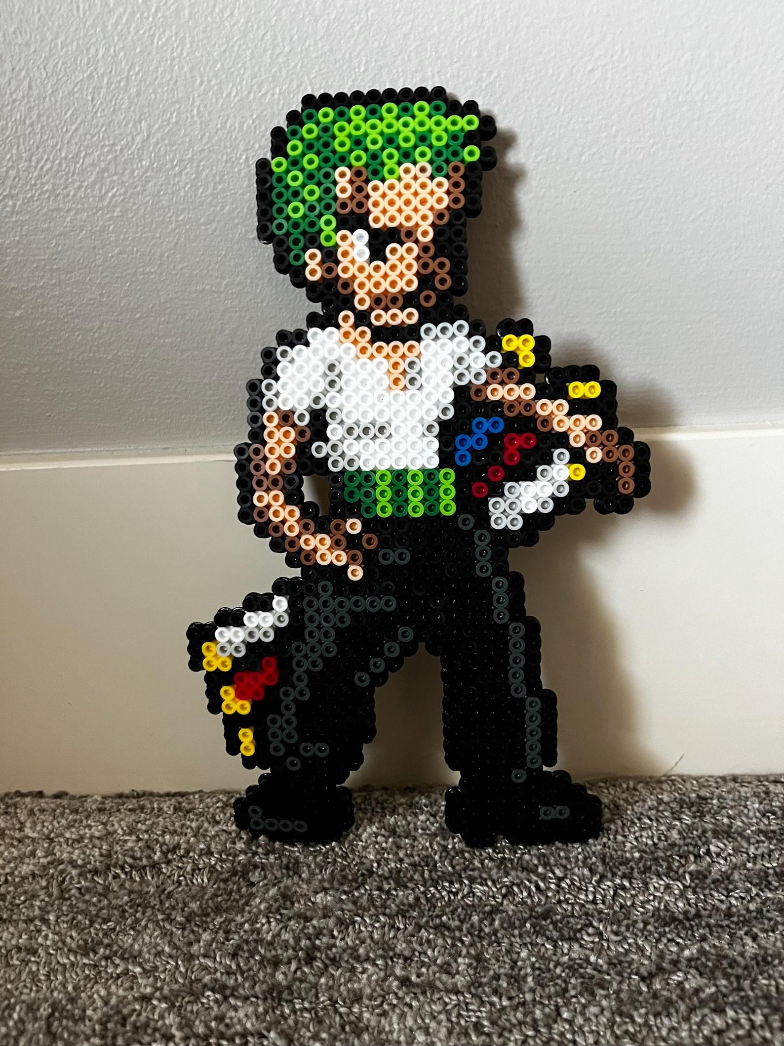 One Piece - Zoro Perler Bead Pixel Art - Etsy