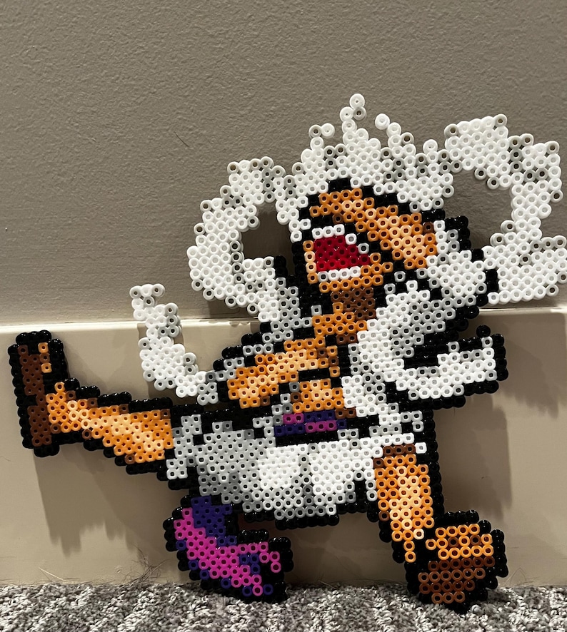One Piece - Luffy Gear 5 Perler Bead Pixel Art - Etsy Canada