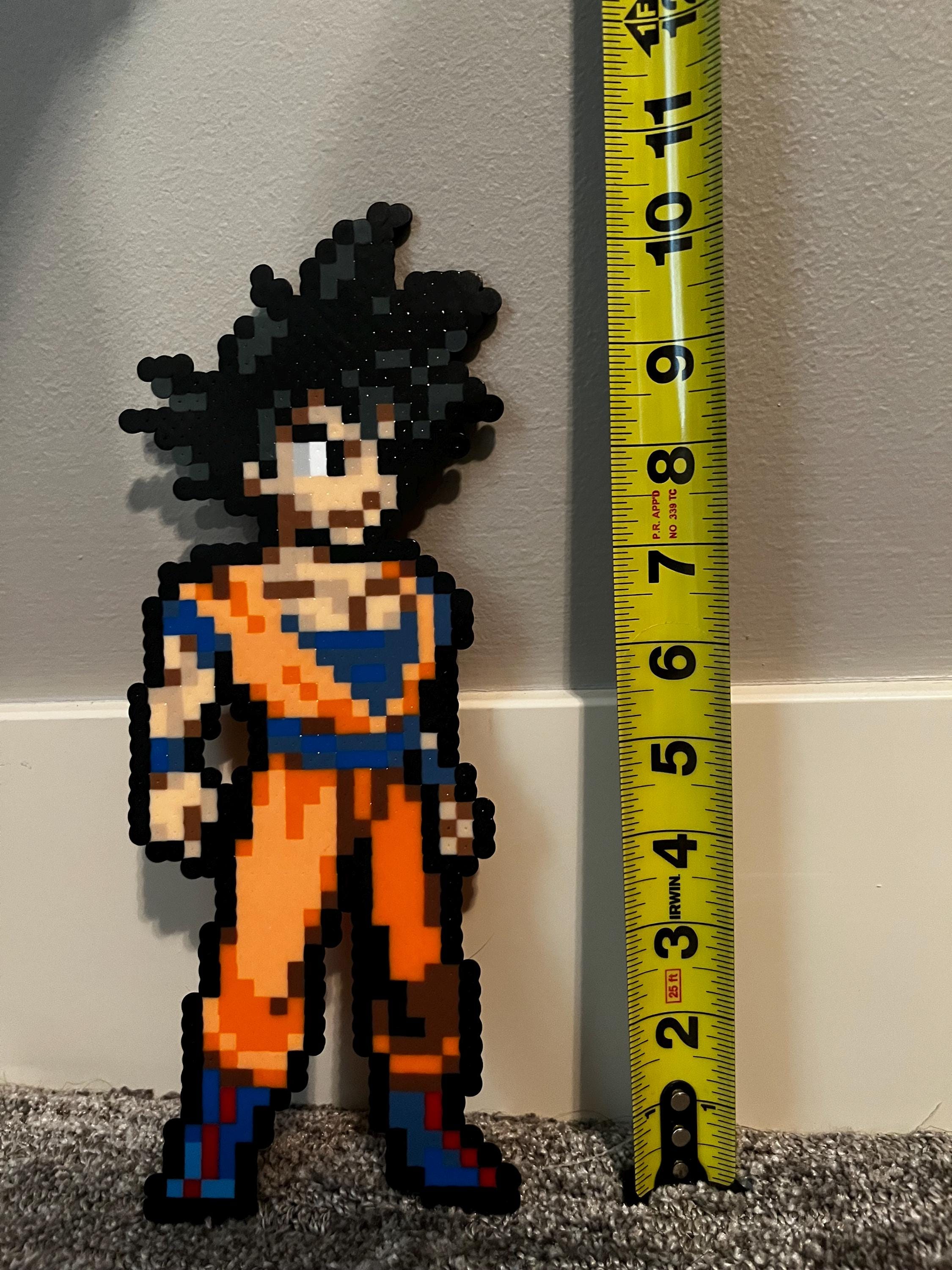 Dragonball - Goku Perler Bead Pixel Art - Etsy