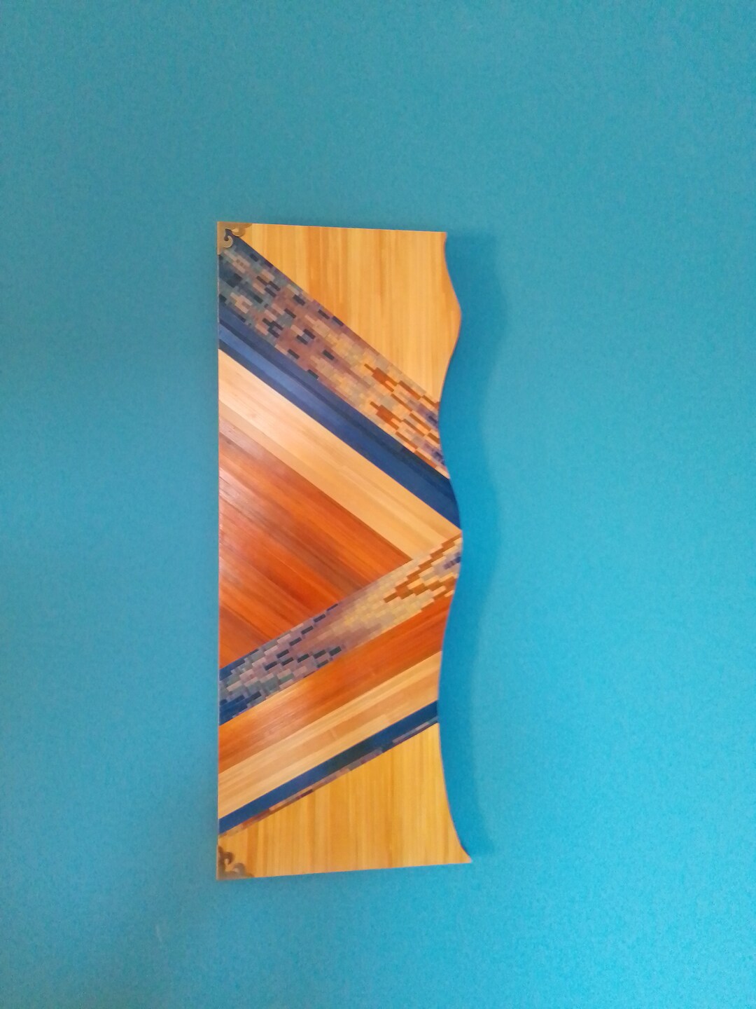 Straw Marquetry Table ECA Collection - Etsy